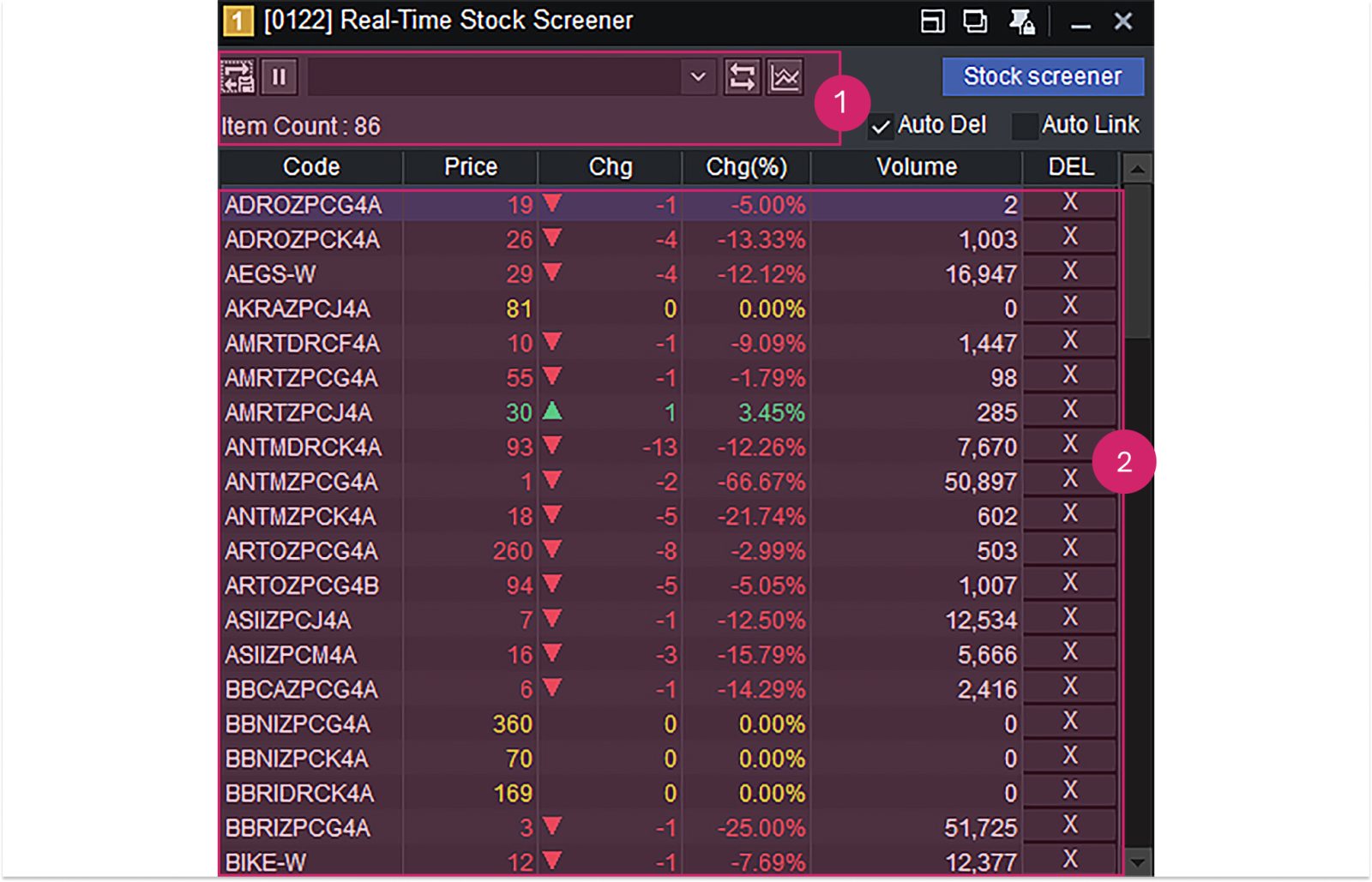 [0122] Real-Time Stock Screener – Kiwoom Helpdesk
